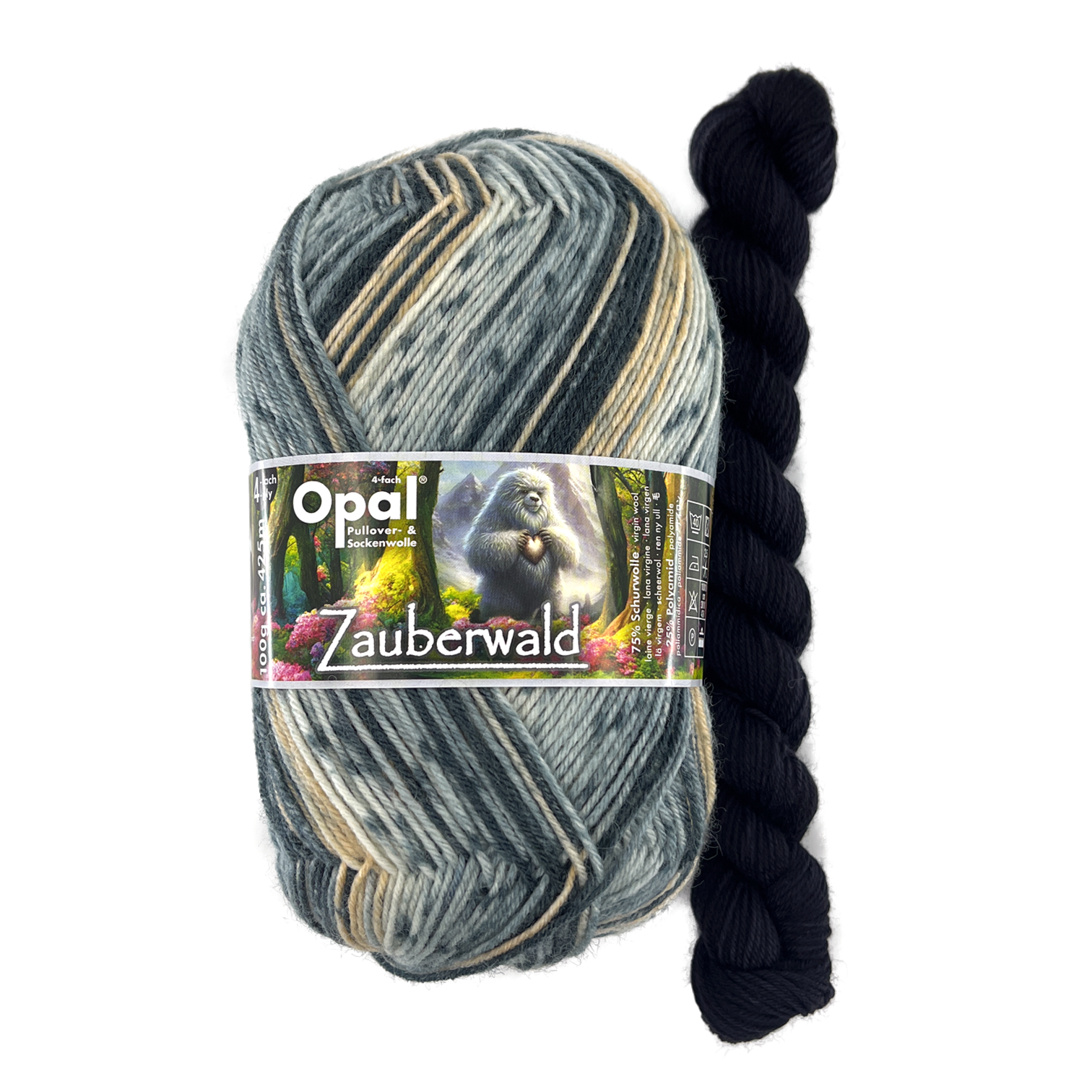 Opal Yarn + Mallee Mini Set #5 – Blackwattle Yarn and Fibre