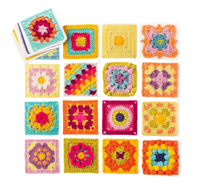 The Granny Square Card Deck – Blackwattle Yarn and Fibre