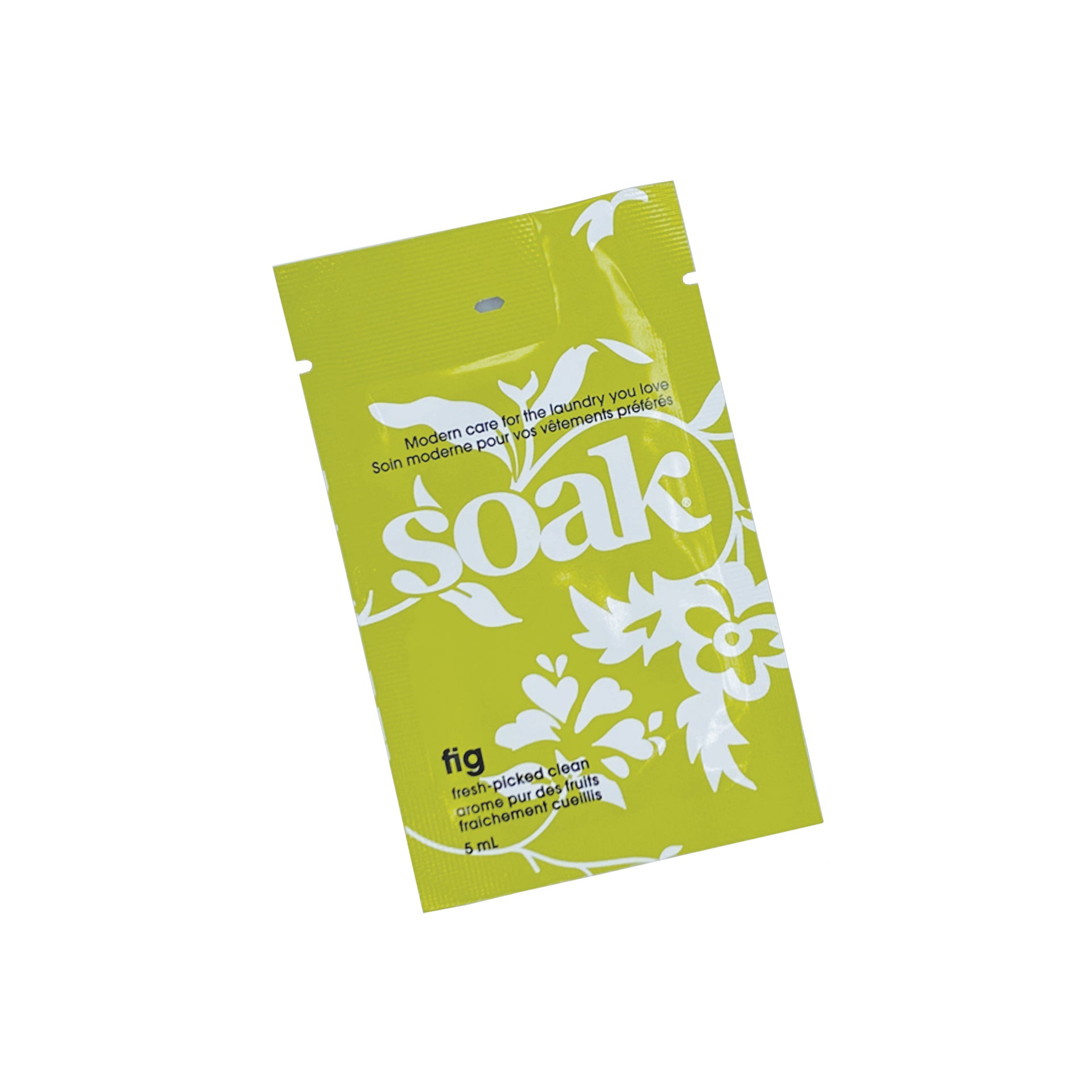 Soak Wash - 5ml Mini Sachet Fig – Blackwattle Yarn and Fibre