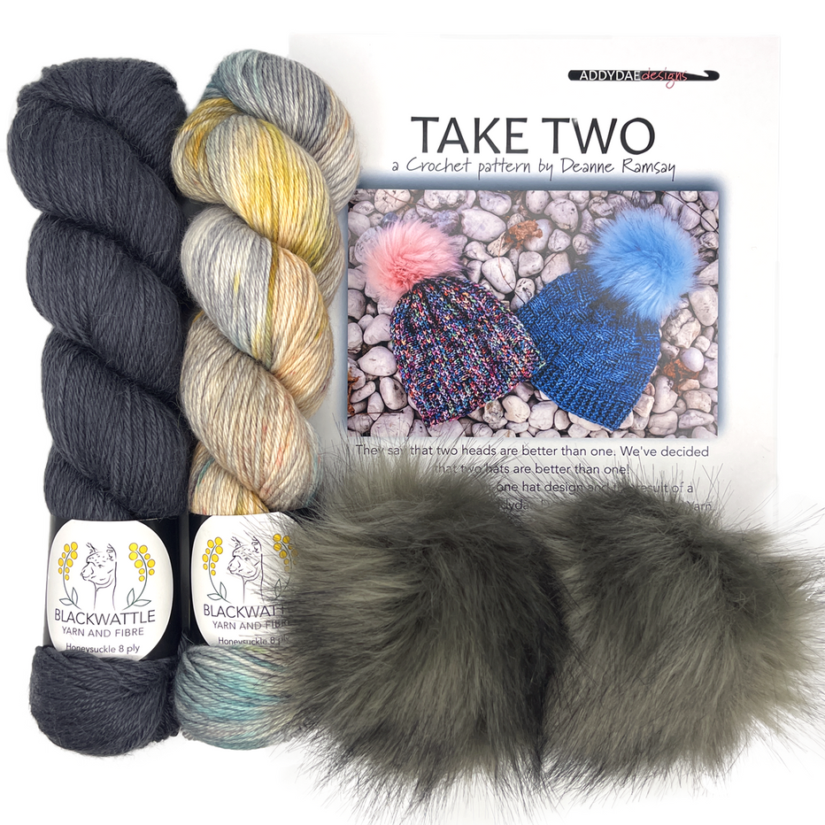 Take Two Beanie Pack #5 – Blackwattle Yarn and Fibre